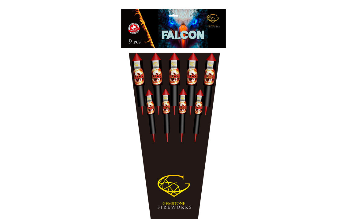 Gemstone Rockets - Falcon 9 Pack – All Year Fireworks
